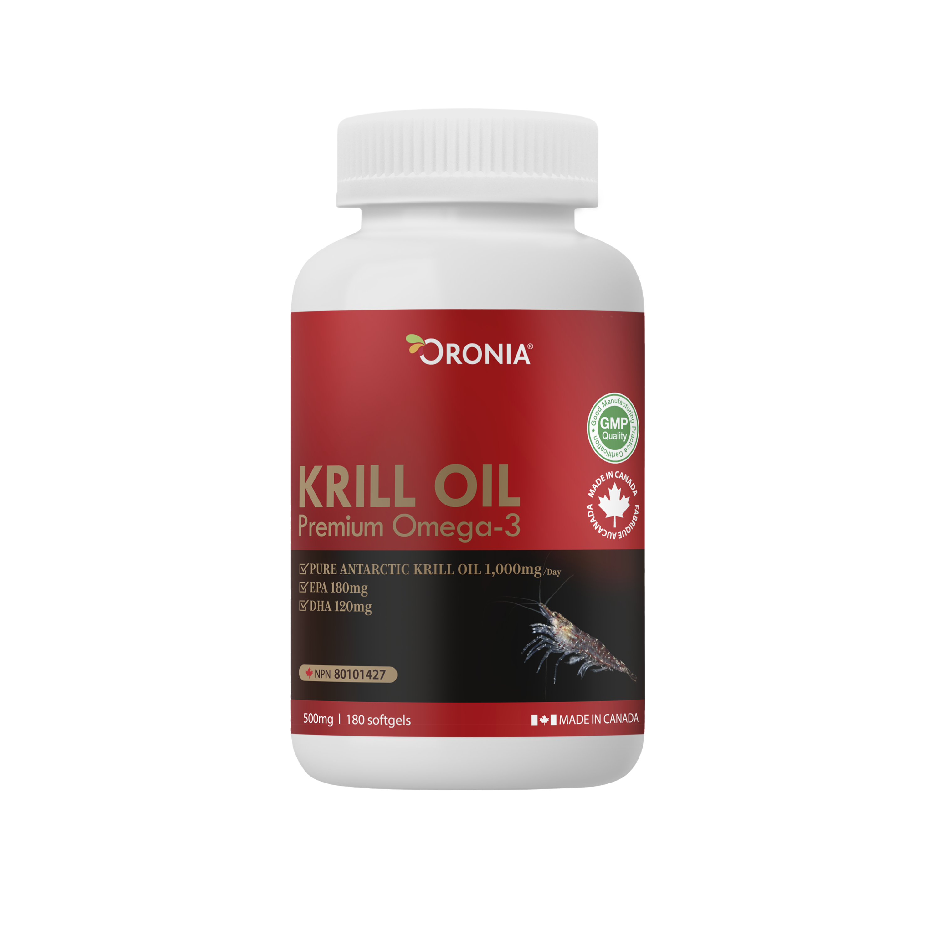 Krill Oil Premium Omega-3 – ORONIA